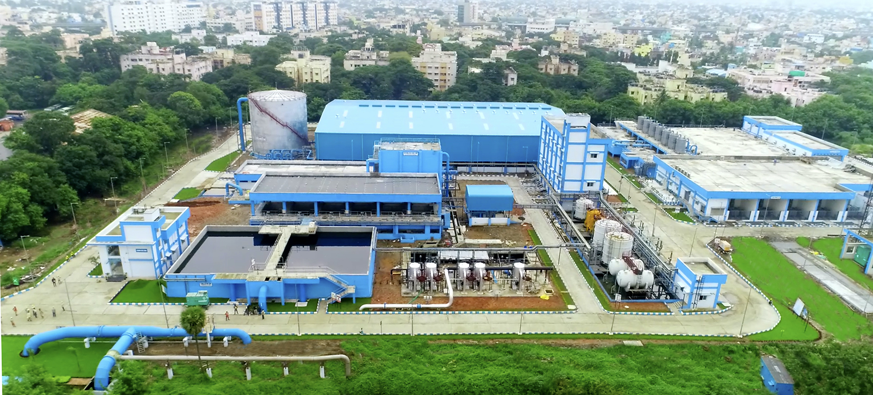 Koyambedu TTRO, Chennai, India - For Pure Water, Think WABAG!